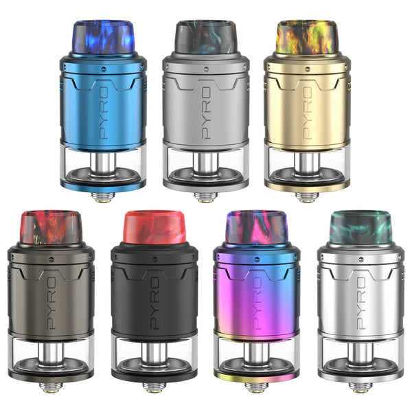 Vandy Vape Pyro V3 RDTA Tank [Gun Metal]– Ecocig Vapour Store